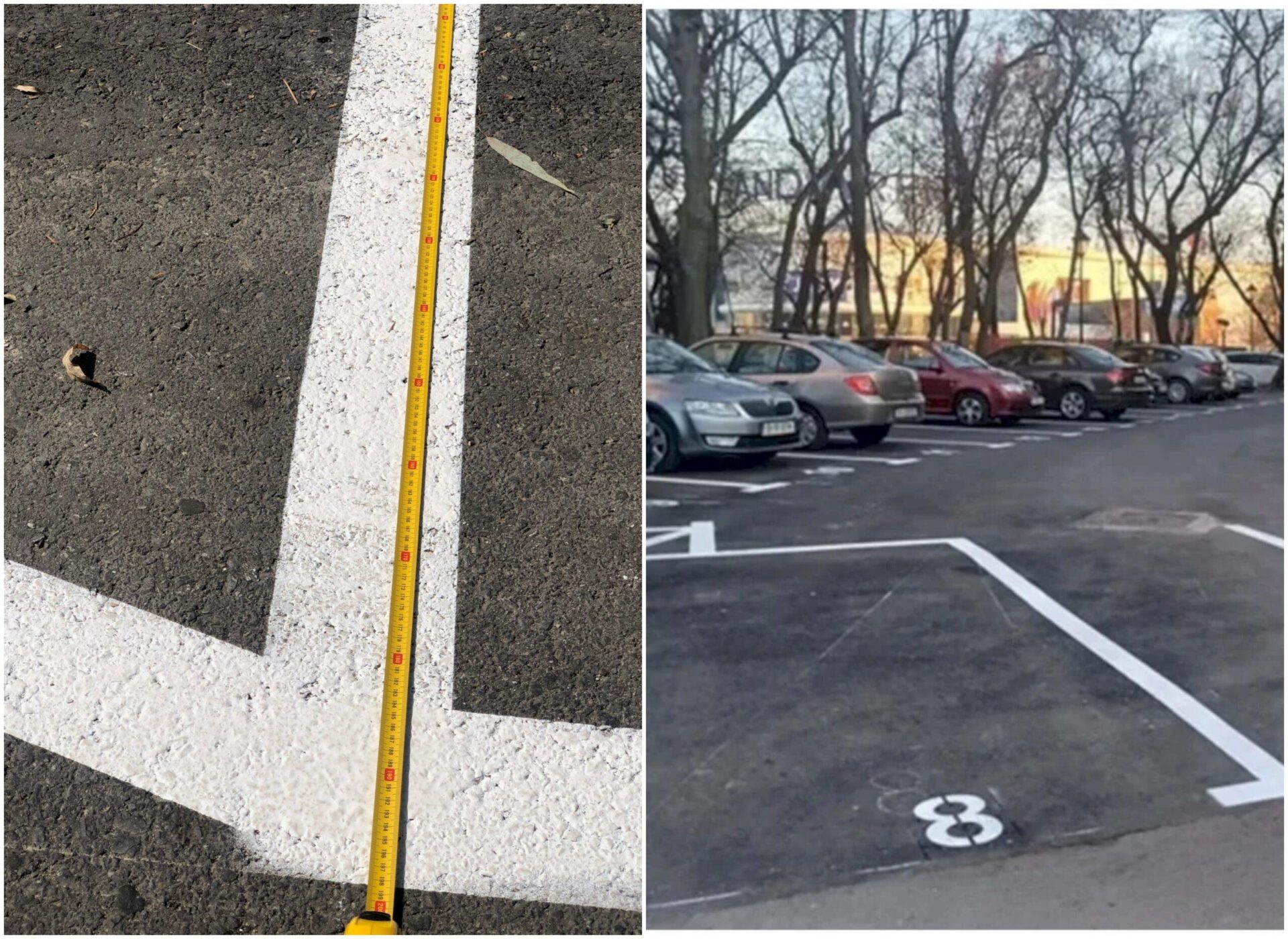 Un loc de parcare din Sectorul 4, mai mic decât normele… — DeBucurești